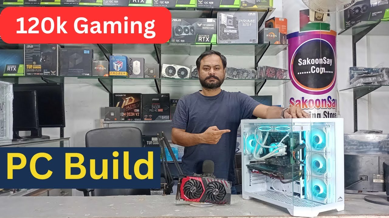 120K Gaming PC Build in Pakistan | Best Budget Gaming PC 2025 - YouTube