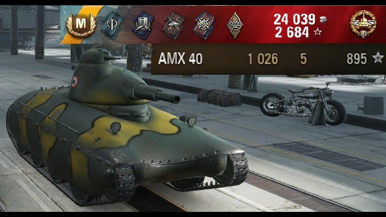 WoT - AMX 40 Challenge - YouTube