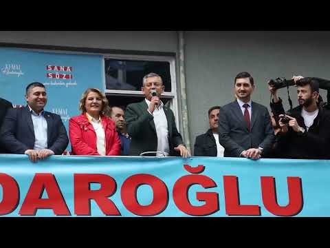 Sn. Özgür Özel'in açılışını yaptığı ve konuşmasını yaptığı bu balkon, uğurlu balkon. 😊😊😊