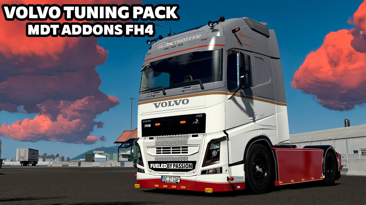 NEW Volvo FH4 Tuning Pack Addons MDT Mod ETS2 1.53 - YouTube
