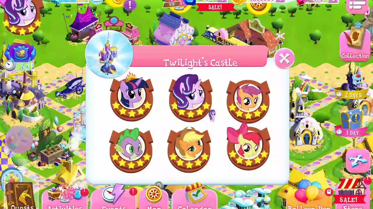 Let's play MY LITTLE PONY: Magic Princess app game (part 25) - Cutie Re ...