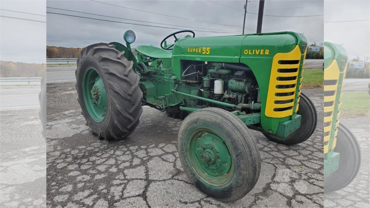 1955 OLIVER SUPER 55 For Sale - YouTube