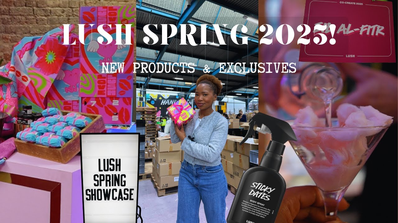 The Lush Lady: NEW LUSH SPRING PRODUCTS 2025! Sneak Peeks, Lidl Dupes, Unboxing & Event ...