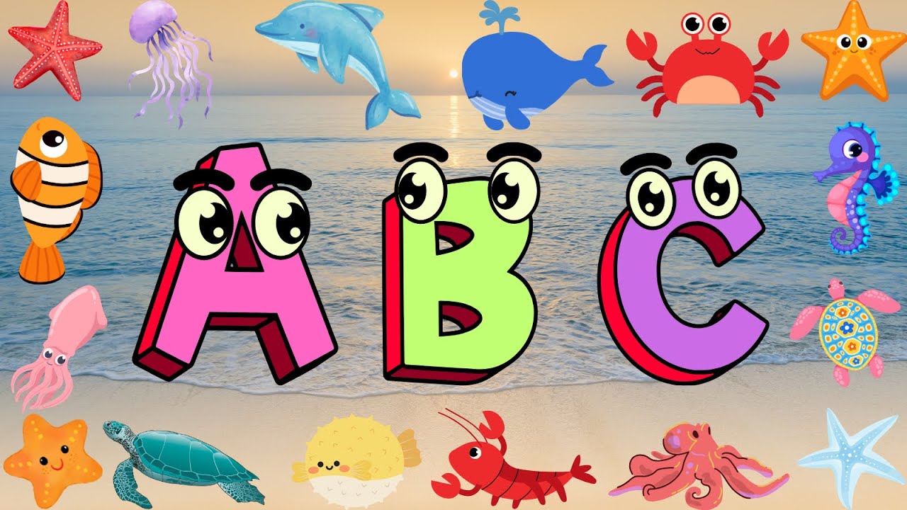 Learn the Alphabet with Sea Animals – Exciting ABC Games Under the Sea ...