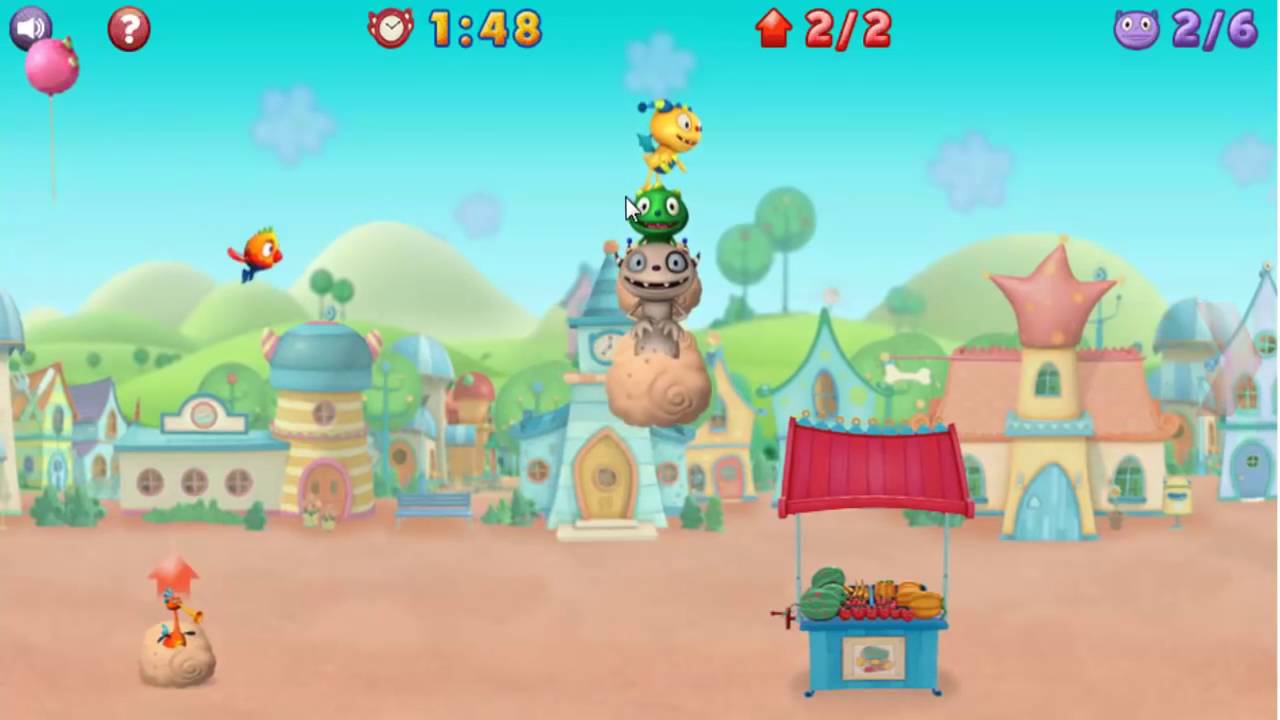 Henry Huggle Monster Henry S Roarsome Rescue Disney Games - YouTube