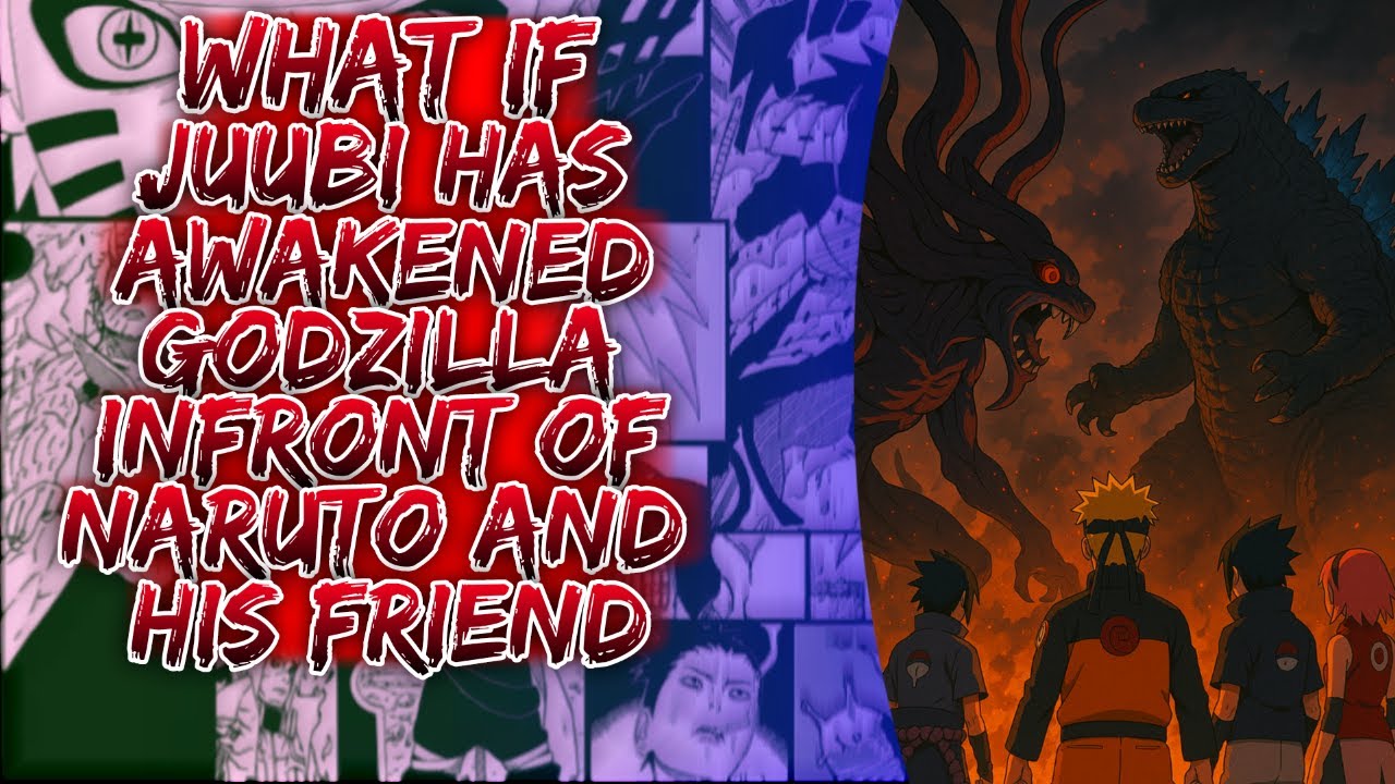 What If Juubi Has Awakened Godzilla Infront Of Naruto And His Friend ...
