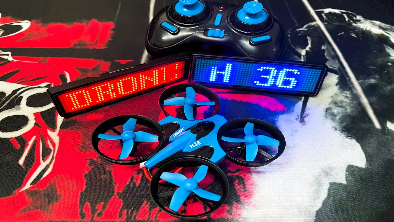 MINI DRONE JJRC H36 ANTIGOLPES E INDESTRUCTIBLE - YouTube