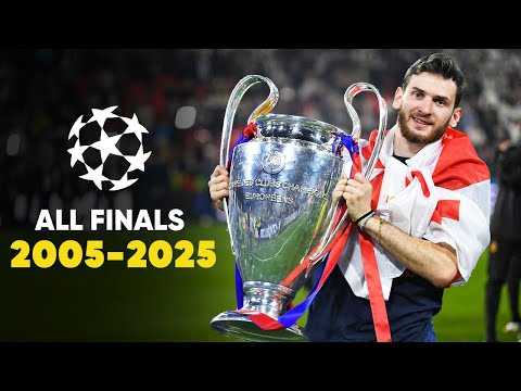 20 Years of Champions League Finals | All Goals Compiled