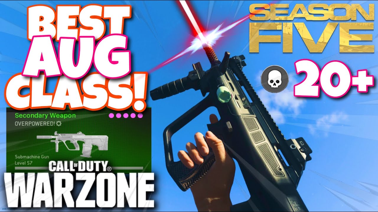 the SEASON 5 AUG BEST *OVERPOWERED* CLASS SETUP.. NEW KILL RECORD ...
