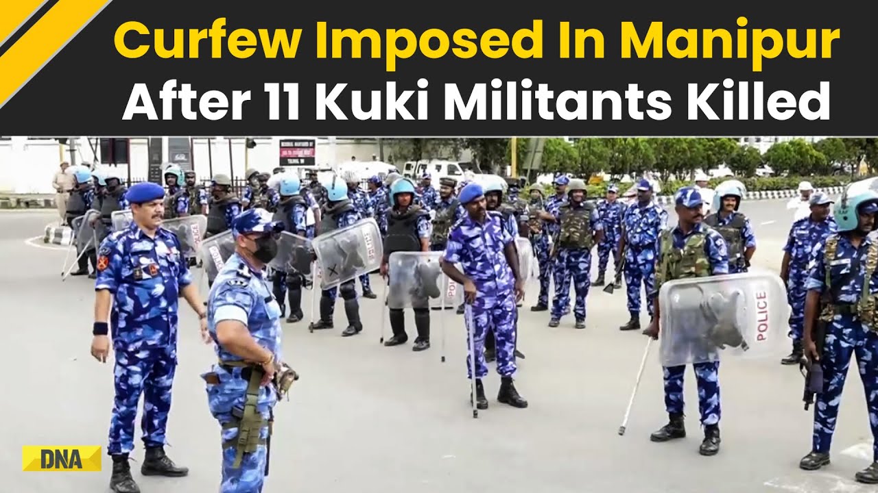Manipur Violence: Curfew Imposed In Several Areas After 11 Kuki ...