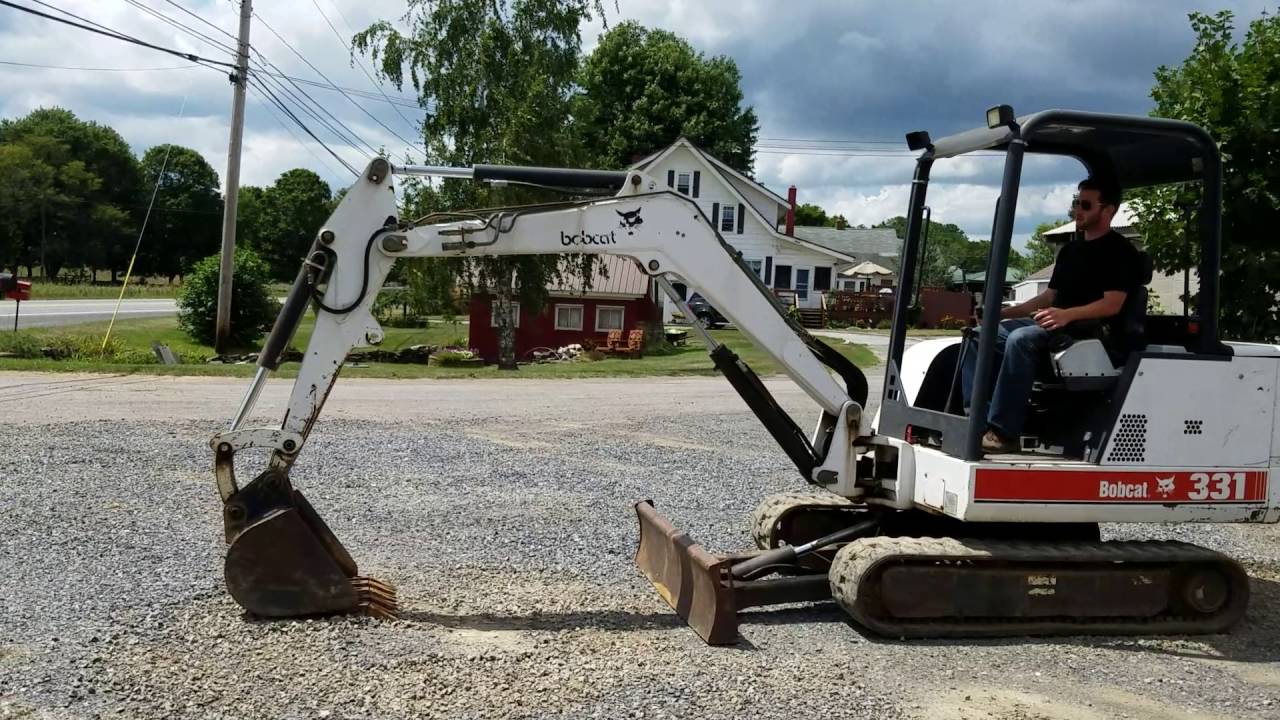 1998 Bobcat 331E Mini Excavator For Sale Inspection Video! - YouTube