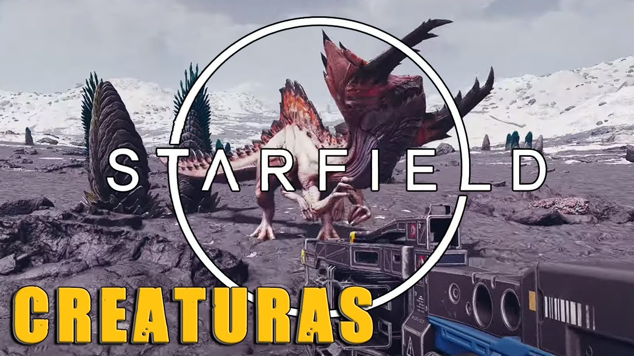 CRIATURAS EM STARFIELD - OS BIXOS SAO BRABO - YouTube