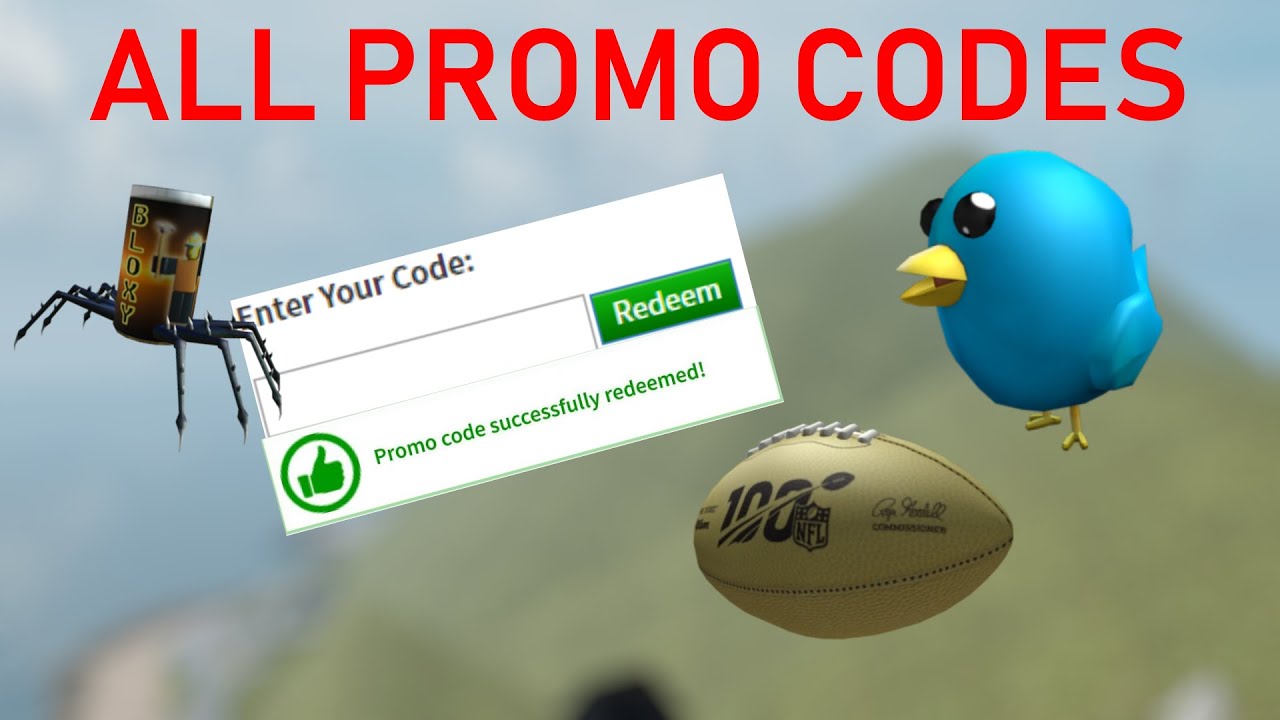 ALL WORKING ROBLOX PROMO CODES (November 2019) - YouTube