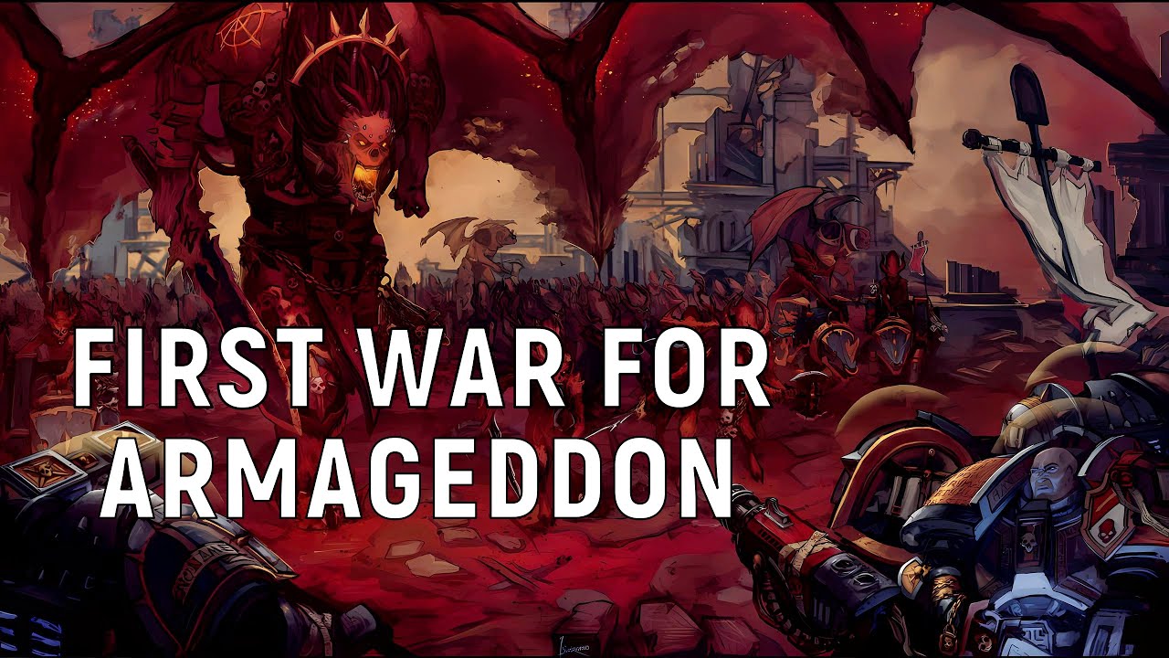 First War For Armageddon Explained - Months Of Shame | Warhammer 40k ...