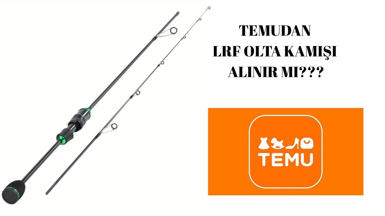 TEMU'dan Sougayilang LRF Kamışı İnceleme Ucuz-Cheap Ultra Light Rod ...