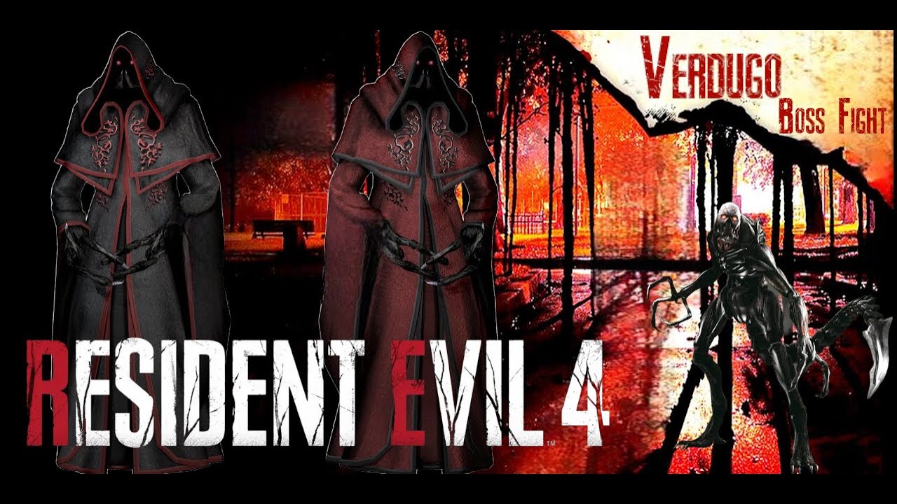 Resident Evil 4 Remake Verdugo Boss Fight Gameplay (With Commentary ...