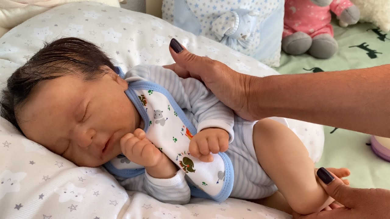 Rutina de Tarde con mi Nuevo Bebé Reborn Étnico Niño 🍼 Kit Chase-Bonnie ...