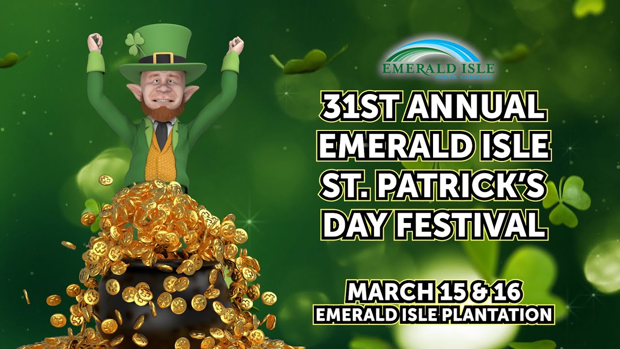 31st Annual St. Patrick's Festival in Emerald Isle - March 16th - YouTube