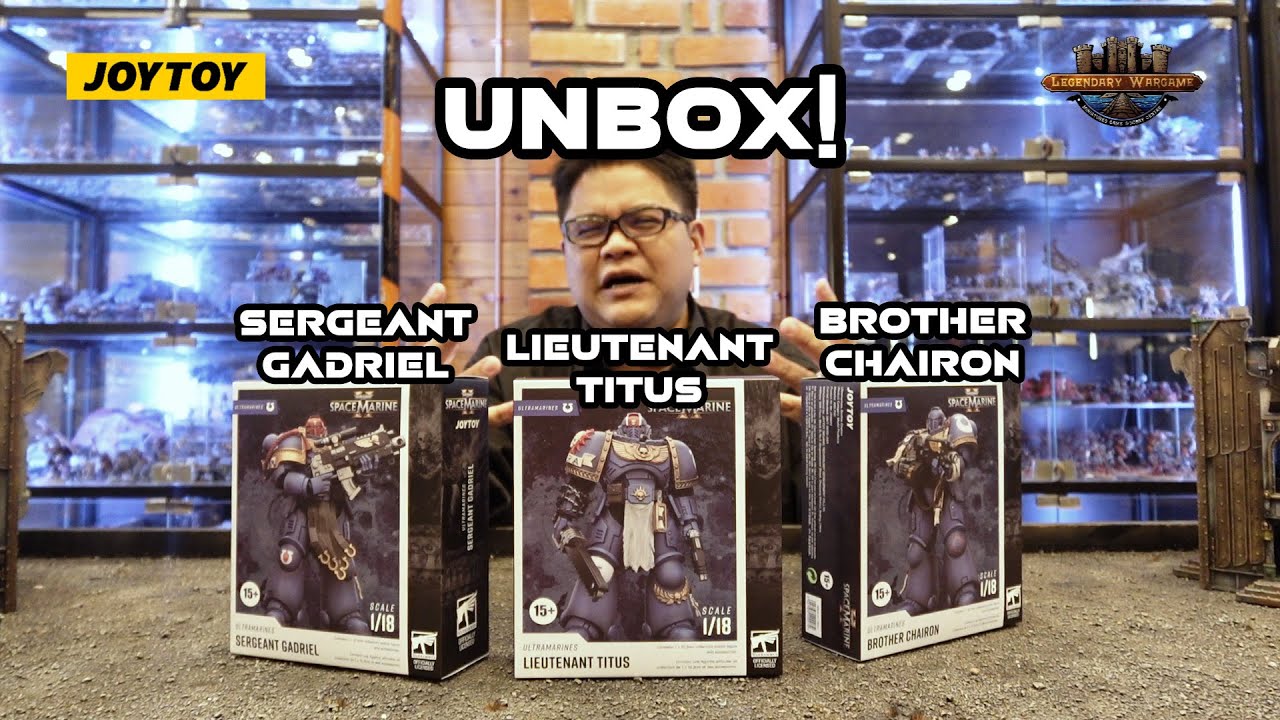 Unbox! Joytoy Lieutenant Titus, Sergeant Gadriel และ Brother Chairon ...