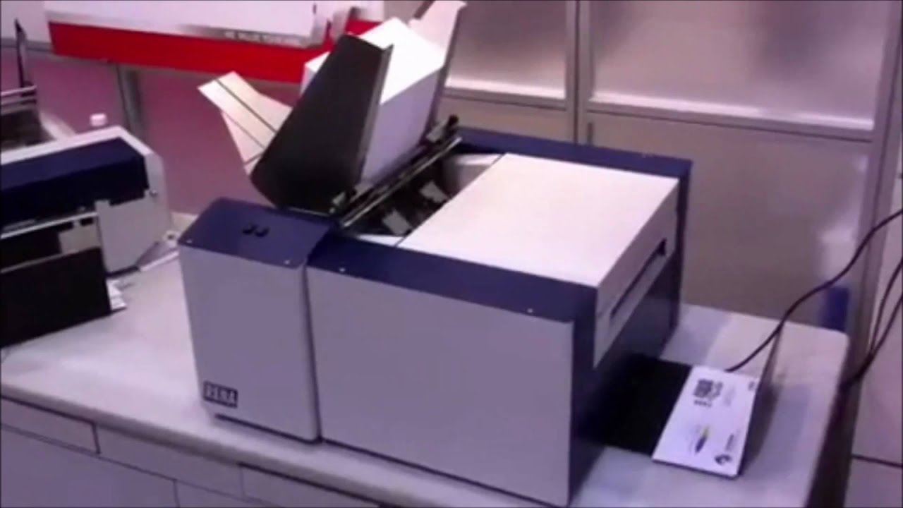 Rena Mach5 Full Color Digital Printer - YouTube