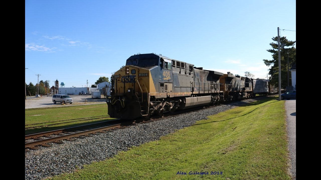 HD CSX D795 22 with #YN2AC4400CW Pair at New Oxford,PA on 10 22 2018 ...