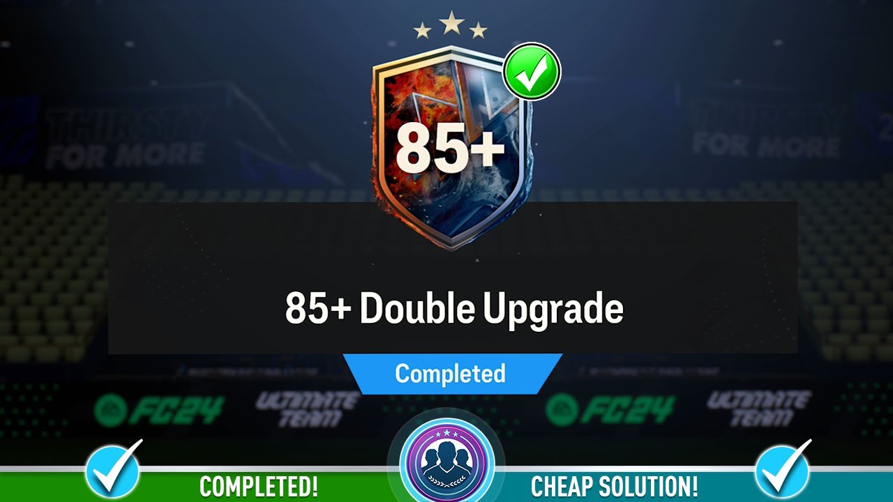 85+ Double Upgrade SBC Pack Opened! - Cheap Solution & Tips - FC 24 ...