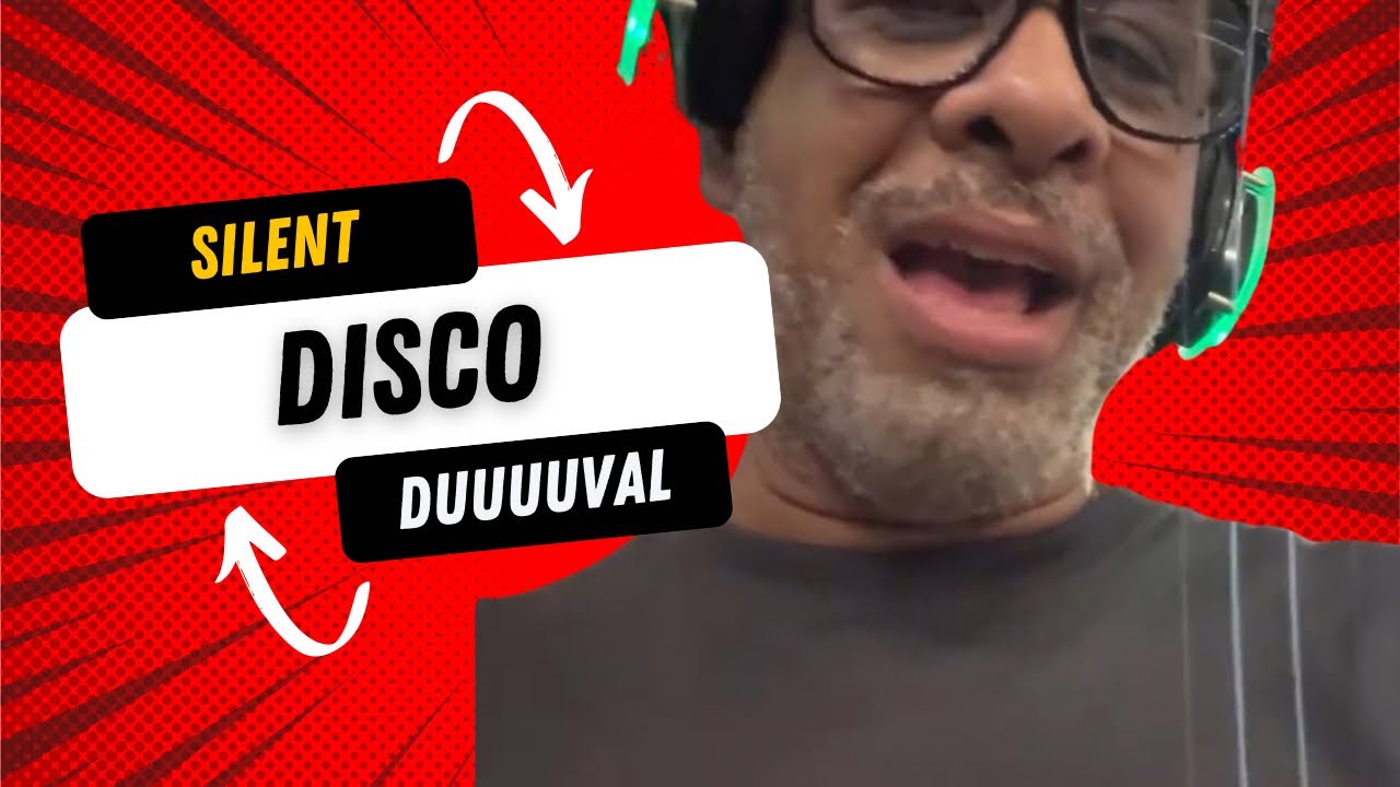 Silent disco Walk and Talk is live! - YouTube