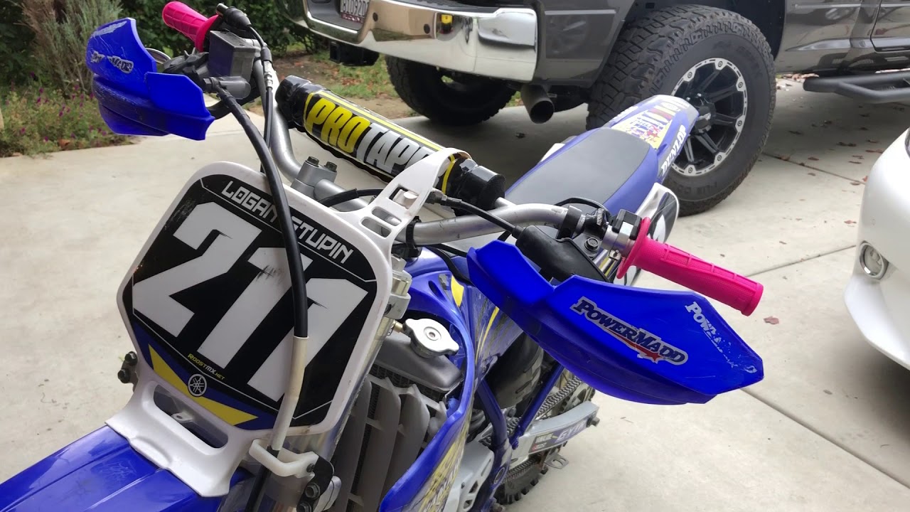 2005 Yamaha YZ85 start-up - YouTube