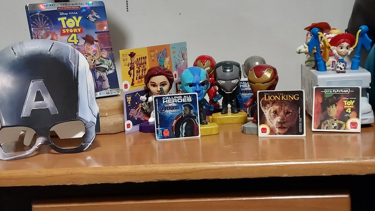 Mcdonald's Toy Story 4 Movie Toys 2019 Review/ Plus A Bonus - YouTube