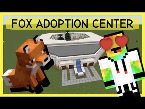 MINECRAFT FOX ADOPTION CENTER! - YouTube