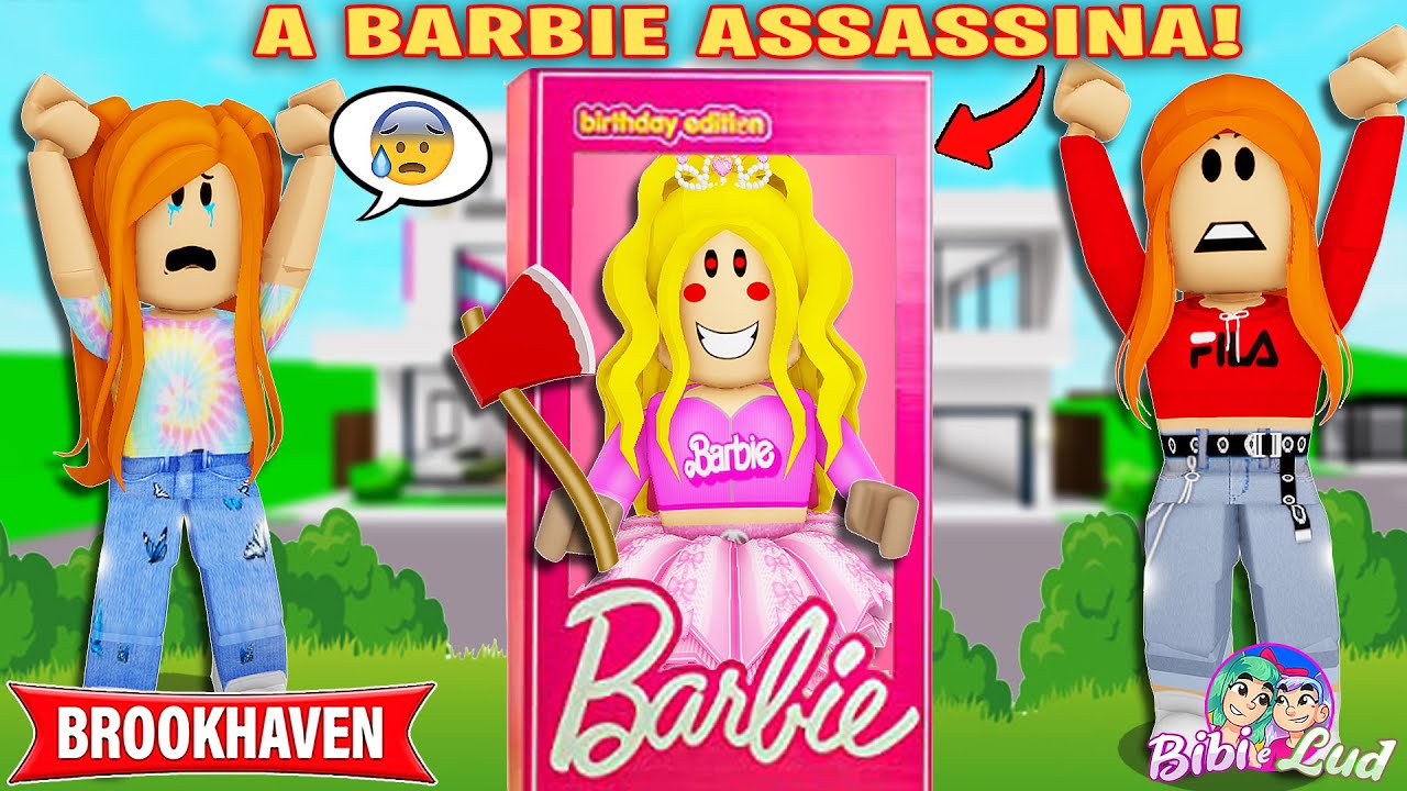 MINHA BONECA BARBIE FICOU AMALDIÇOADA! BROOKHAVEN 🏡RP HISTORINHAS ...