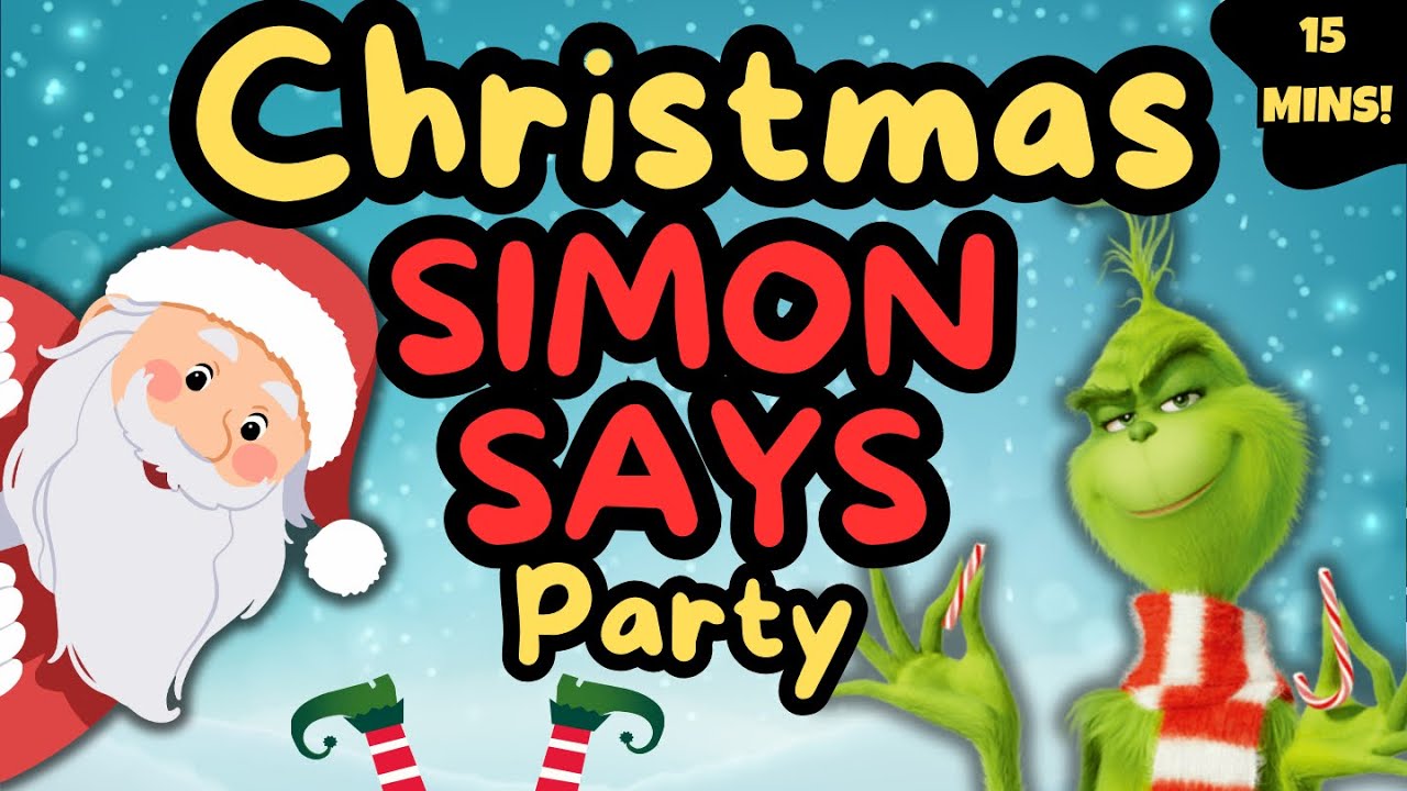 Christmas Simon Says | Grinch Brain Break | Christmas Games for Kids ...