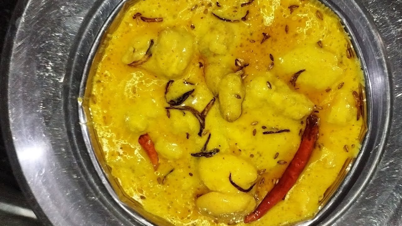 kadi pakoda recipe yummy food - YouTube