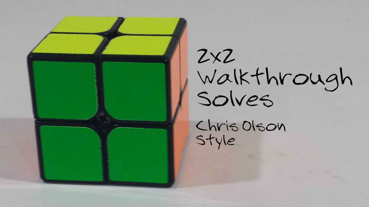 2x2 Walkthrough Solves | Ortega/Varasano + LBL - YouTube