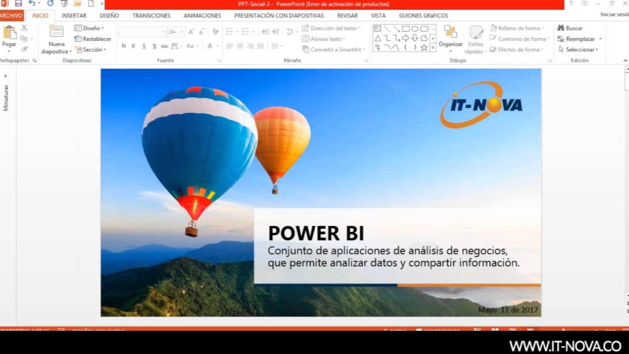 Demo Microsoft Power BI - YouTube