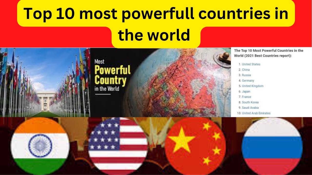 Top 10 most powerfull countries in the world | By alert information ...