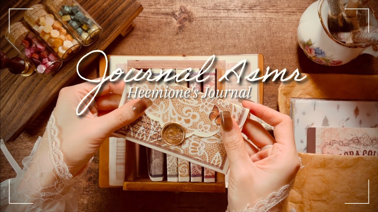 [ASMR Vintage Journal] Antique 🧳 - YouTube