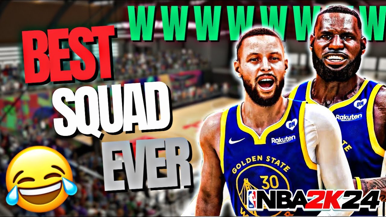 BEST SQUAD EVER ASSEMBLED IN 2K24!! - YouTube