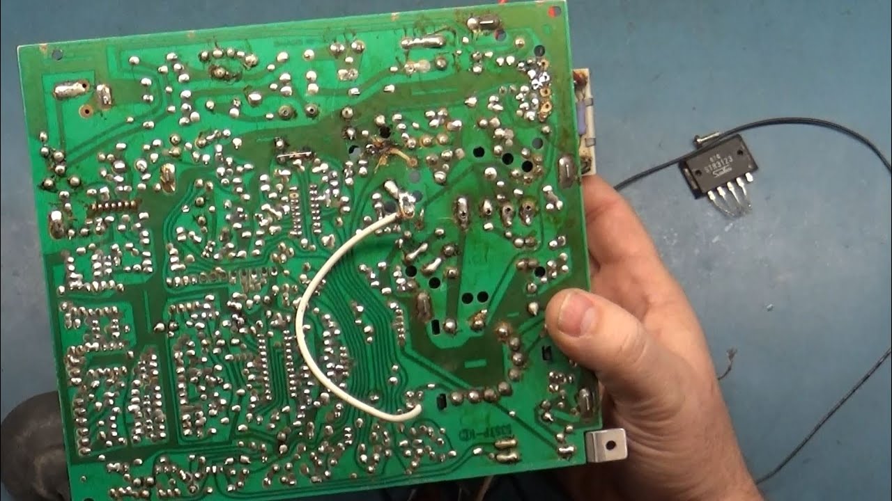19" K7000 Arcade Monitor Chassis Repair - Previous Work Nightmare! A ...