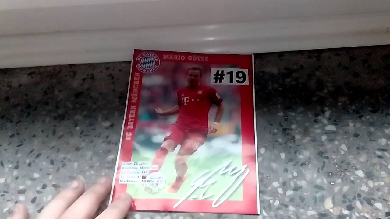 Meine Autogrammkarten - YouTube