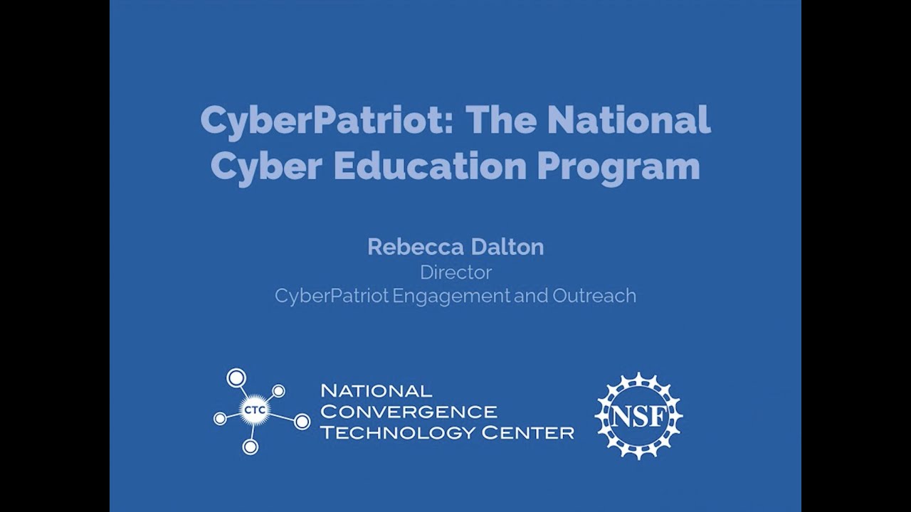 CyberPatriot: The National Cyber Education Program - Winter WC ...