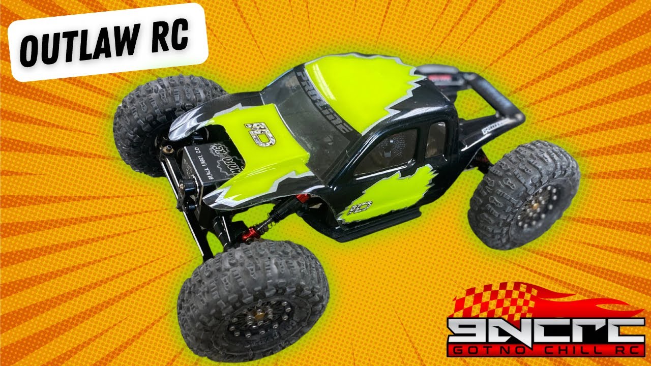Outlaw RC SCX24 Mazz CheatCode V2 With Mofo X15 Axles, Hard Park Wheels ...