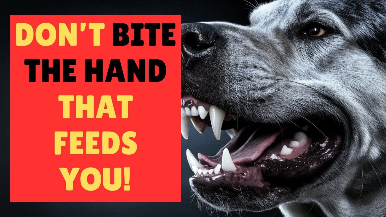 What's Behind the Saying "Don't Bite the Hand That Feeds You"? - YouTube