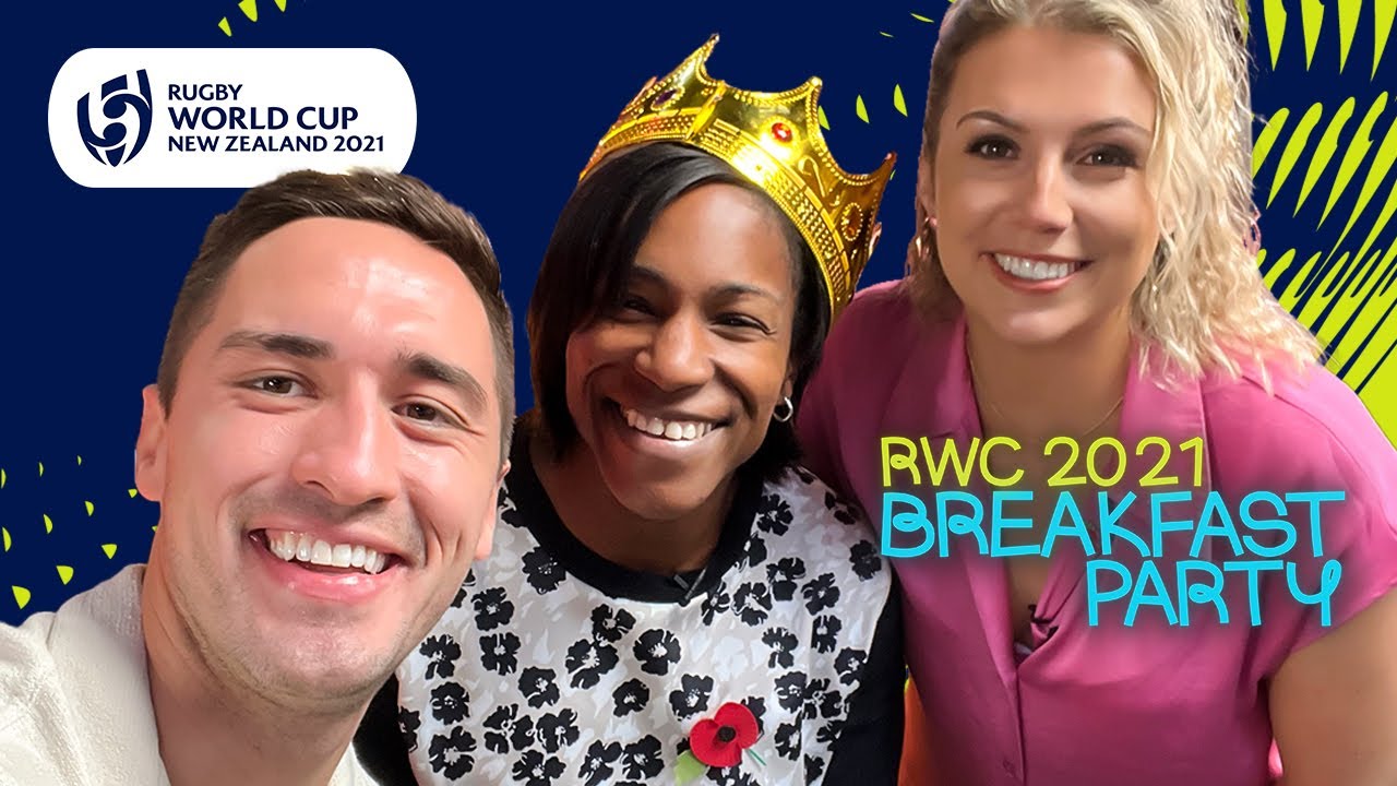 The Rugby World Cup FINAL Breakfast Party! - YouTube