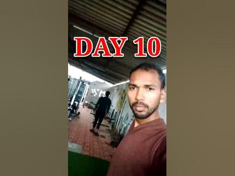 GYM DAY 10। Body Transformation। #shorts #minivlog - YouTube
