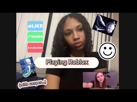 PLAYING ROBLOX! With Casper🤭| Our side of the story - YouTube