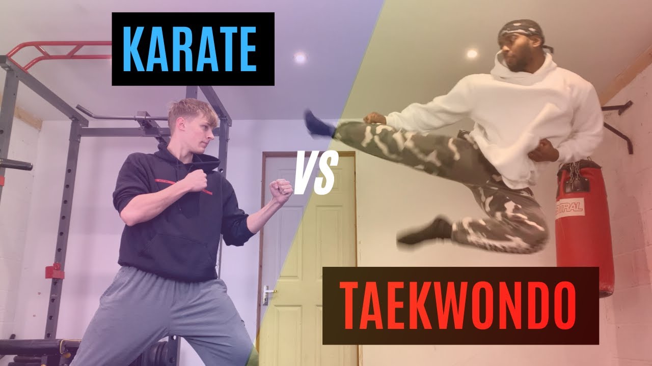 Taekwondo vs Karate: the ultimate showdown... - YouTube