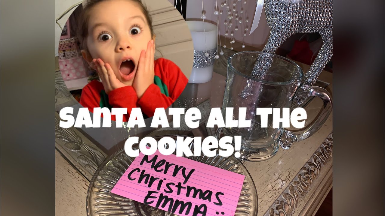 Christmas Morning | Santa ate all the cookies - YouTube