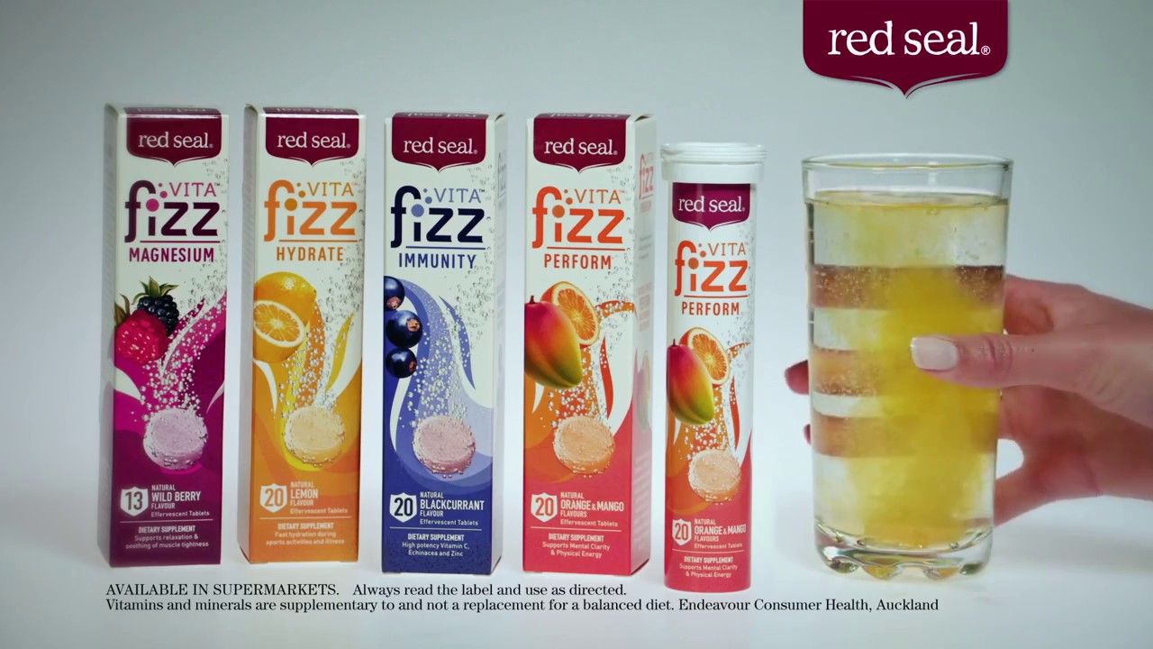 Red Seal - Vita Fizz Effervescent - YouTube