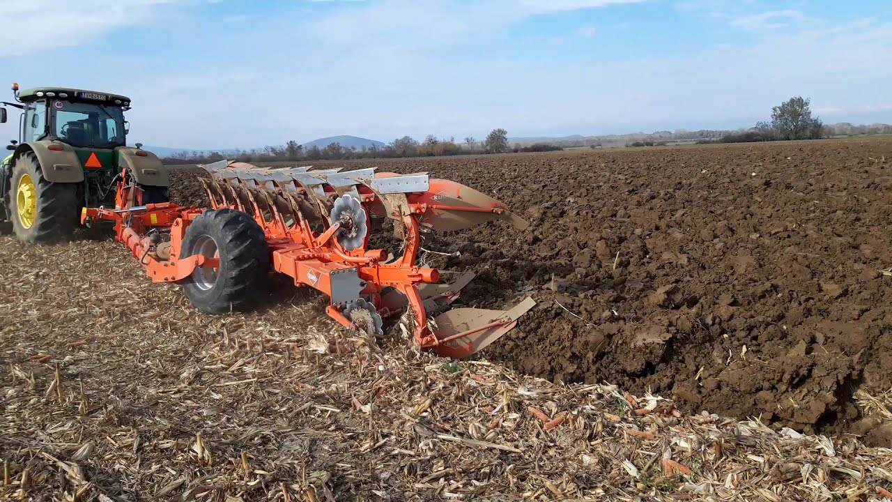 JOHN DEERE 8345R + pluh KUHN MultiLeader 8NSH - YouTube